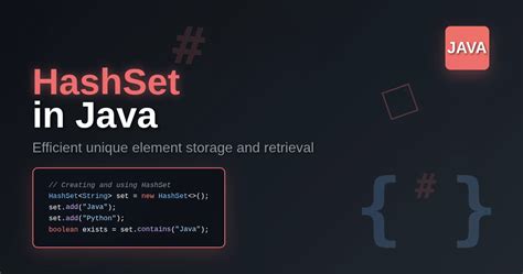 Java Hashset Guide Manage Unique Elements With Ease