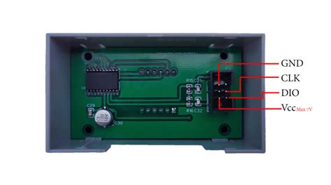 7 SEGMENT 0 56 DISPLAY 4 DIGIT TM1637 MODULE With Case BOSSZI
