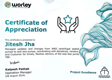 Jitesh Jha On Linkedin Achievment Appreciation Growth Learning Projectexcellence 16 Comments