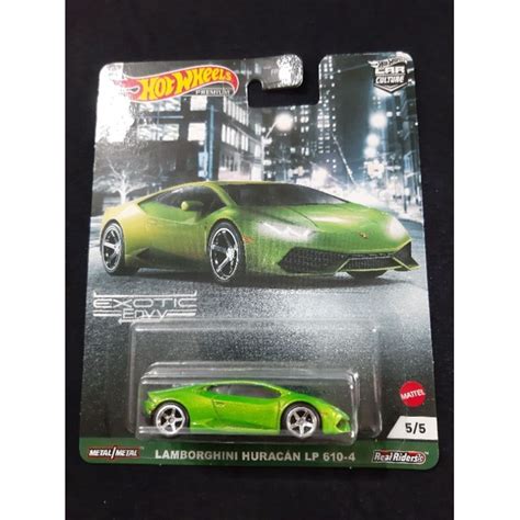 Hot Wheels Lamborghini Huracan Lp 610 4 Shopee Malaysia