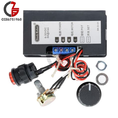 Display A LED Rossi Digitale DC 6V 30V 12V 24V 6A Grandado
