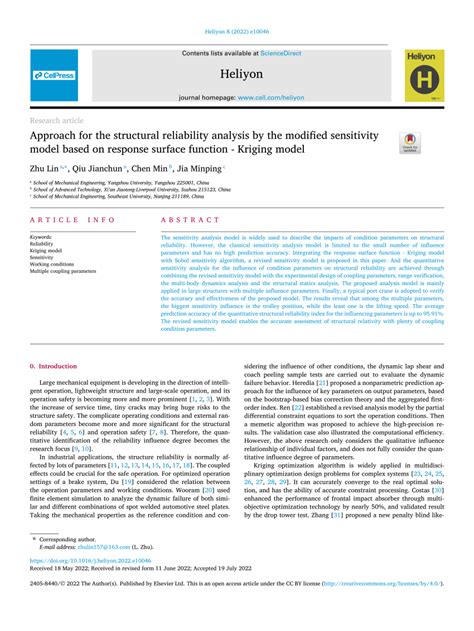 pdf approach for the structural reliability analysis by the modified