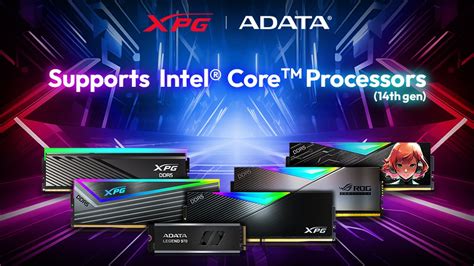 Adata Xpg анонсирует новые модули Ddr5 с частотой до 8400mtс