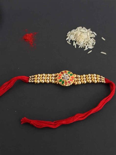 Handcrafted Rajasthani Bhaiya Bhabhi Rakhi