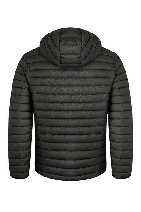 Flete Lightweight Showerproof Padded Jacket Anthracite Weird Fish