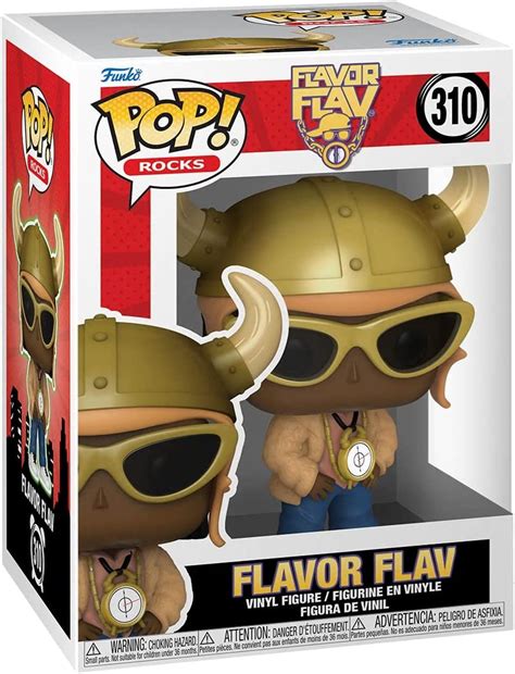 Funko POP! Rocks, figurka kolekcjonerska, Flavor Flav, 310 - Funko POP ...