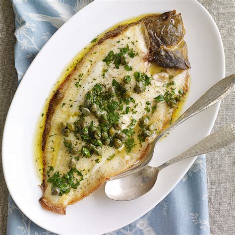 Grilled Whole Sole With Lemon And Caper Butter Dinner Recipes Woman