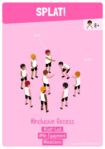 Splat Pe Recess Game For Elementary School Teaching Resources