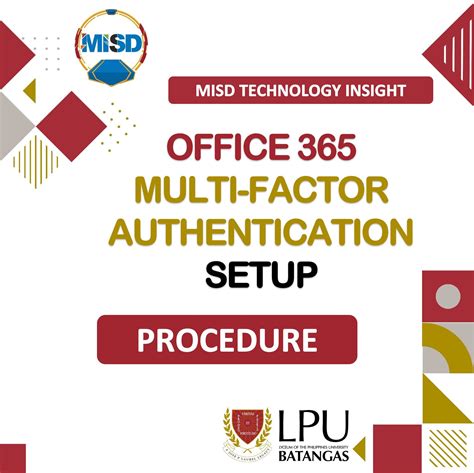 Lpub Mis Office 365 Multi Factor Authentication Setup