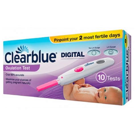 Clearblue Digital Ovulation Test 10 Tests Birkenhead Health