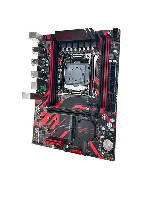 Carte mère X99 D4 ROUGE Socket LGA 2011 3 Prend en charge le processeur Intel Xeon Quad Channel