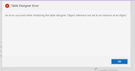 object reference not set to an instance of an object azure sql db