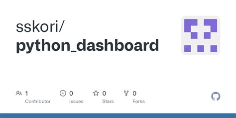 Github Sskori Python Dashboard