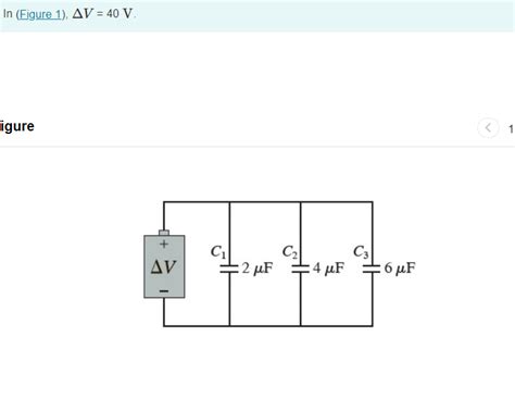 Solved Δv40 Vwhat Is The Potential Difference Across Each