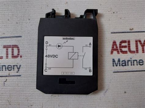 Entrelec 8 011 22 Solid State Relay 48vdc Aeliya Marine