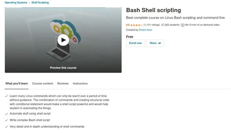 Top Resources To Learn Shell Scripting For Free