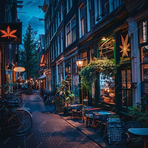 Premium Photo Exploring Amsterdams Lively Coffee Shop Scene