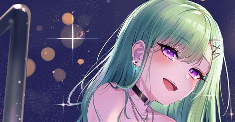 バーチャルyoutuber キミも一緒に入ろ？ きいろのイラスト Pixiv