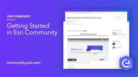Getting Started With Esri Community Esri Community