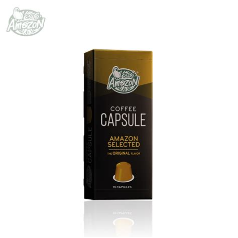 Café Amazon กาแฟแคปซูล คาเฟ่ อเมซอน ซีเล็คเต็ด 1 กล่อง 10แคปซูล กล่อง