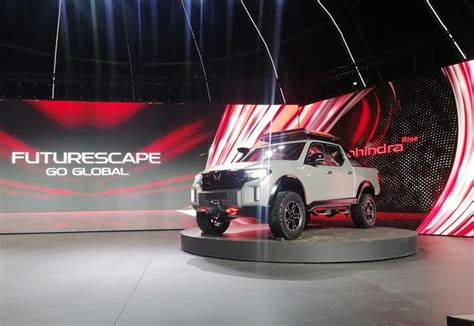 Mahindra Unveils Their Mahinda Global Pik Up Concept Kumbi M On Cars