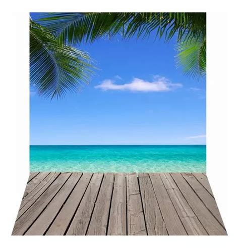 Fundo Fotográfico Praia Verão Tecido 1 6m X 2 6m Pr05 MercadoLivre