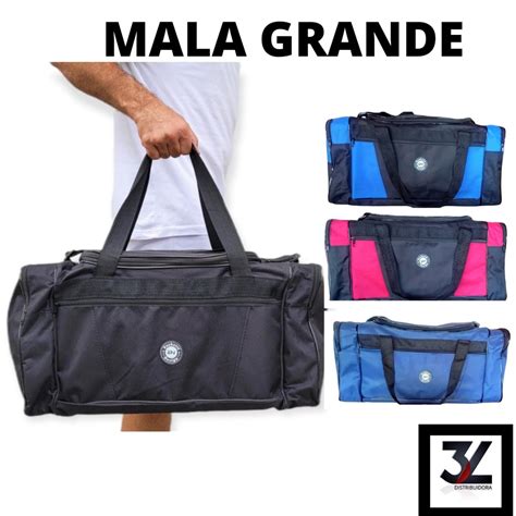 Bolsa Mala Viagem De Mao Tamanho Grande Espaçosa Divisorias
