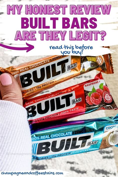 Built Bars Best Protein Bar Or Overhyped Candy Bar Protein Bar