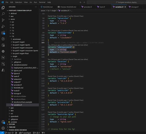terraform deployment for fortigate next generation firewall in