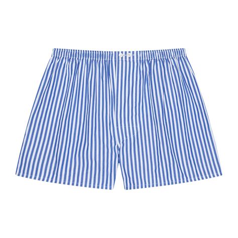 Mens Classic Cotton Longer Length Boxer Shorts St Moritz Bonsoir
