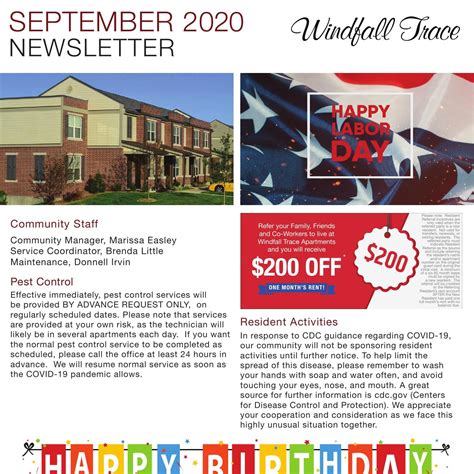 Wt September Newsletter Pdf Docdroid