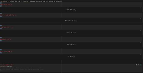 solved 1 learn and use r “ipsolve” package to solve the