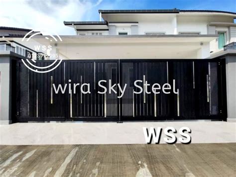 37 Inline Netting Glass Series Aluminium Trackless Folding Gate