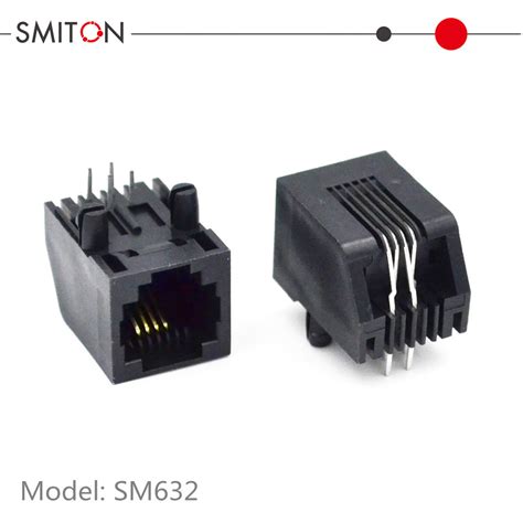 6p4c Female Socket Rj11 Modular Jack Telephone Jack Rj11 Female Jack And Rj11 6p4c Female Jack