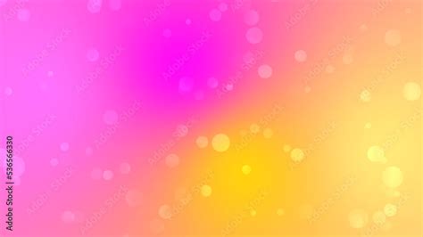 fuchsia and gold bokeh gradient background loop motion moving bubbles
