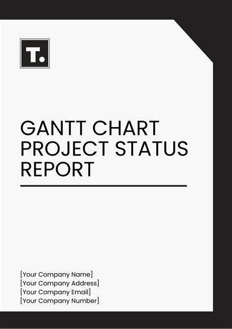 Gantt Chart Project Status Report Template Edit Online And Download