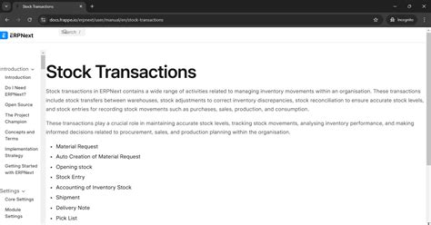 The Documentation Style Documentation Frappe Forum