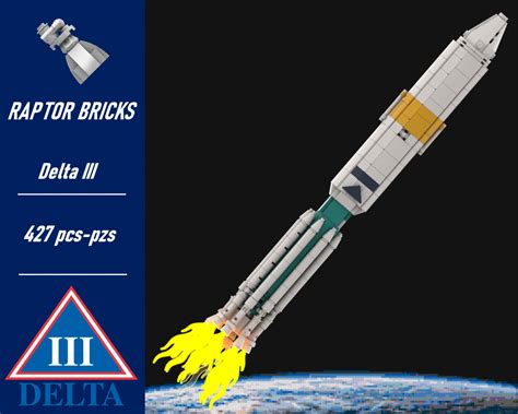 Lego Moc Delta Iii At 1 110 Scale By Raptor Bricks Rebrickable Build With Lego