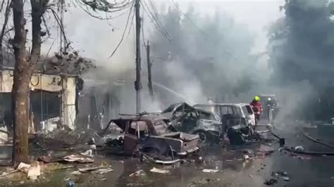 16 დაღუპული 31 დაშავებული რუსეთის დარტყმა კონსტანტინოვკაზე Netgazeti • რუსეთის ომი