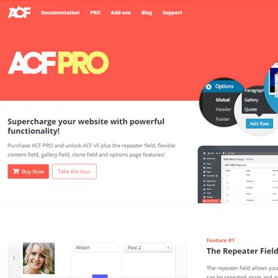 Advanced Custom Fields ACF Pro Tony Công