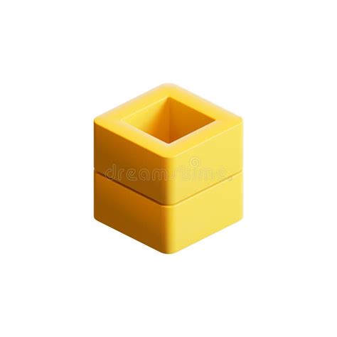 Cube 3d Render Design Element 07 Stock Illustration Illustration Of
