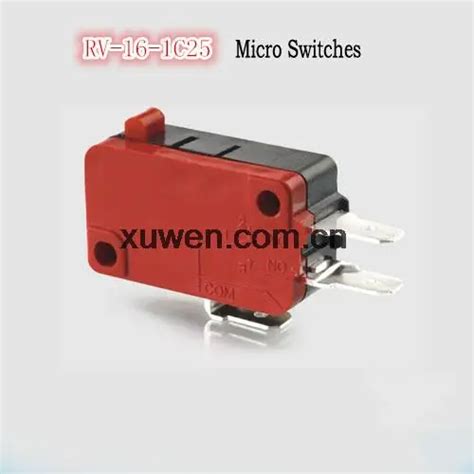 Free Shipping 5pcs SPDT Momentary Push Button Micro Switch Microswitch Limit Switches In