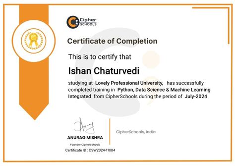Ishan Chaturvedi On Linkedin I Am Excited To Share That I Have