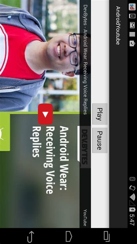 Simplified Android Playing Age Restricted Youtube Videos Using