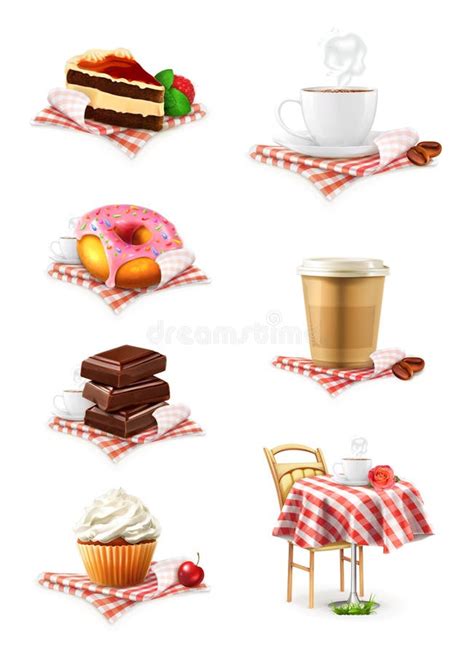 Three Dark Chocolate Pieces Stock Vector Illustration Of Chocolate
