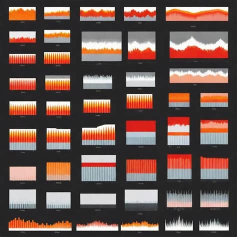 Frequency Cartoon Vector Set White Background Isolated Premium Ai