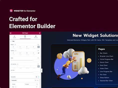 Widgeter Wordpress Widgets Pack For Elementor Ethemepro