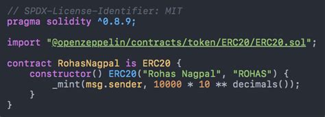 How To Create An Erc 20 Token With Openzeppelin