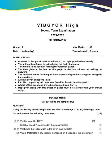 Gr 7 T2 Geography Sqp Ay2022 23 Pdf Earth Forests