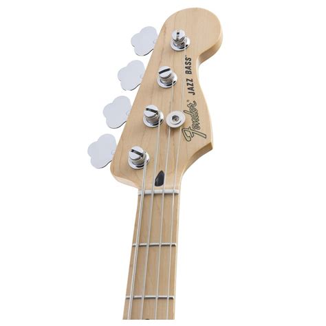 Disc Fender Deluxe Active Jazz Bass Guitar 3 Tone Sunburst Gear4music